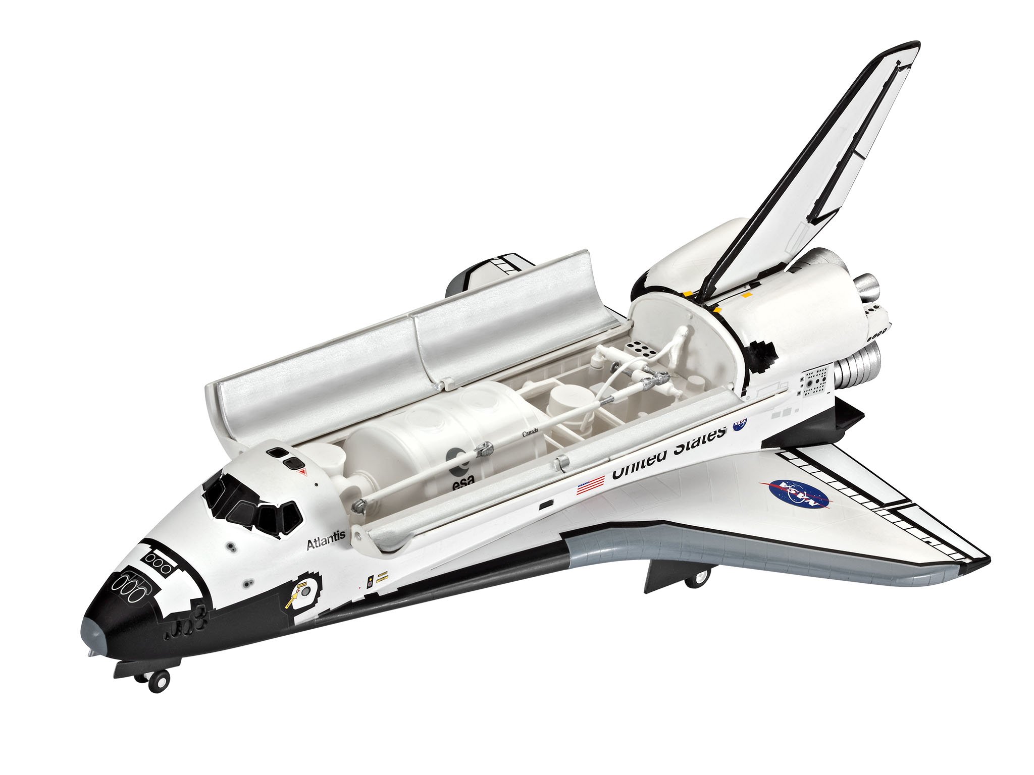 Revell Germany 04544 Space Shuttle Atlantis Model Kit, 1/144