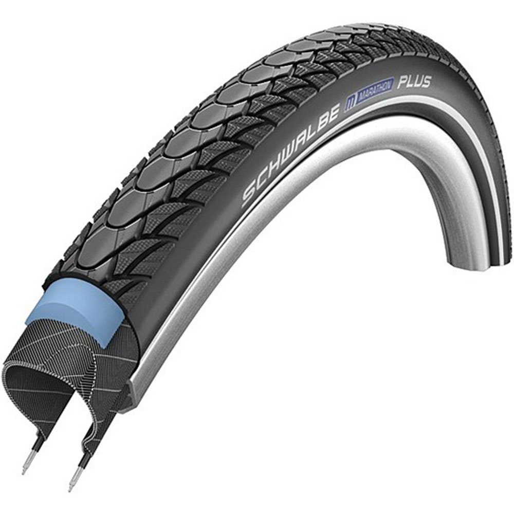 Schwalbe Marathon Plus Performance Wired Tyre with Smartguard Endurance Reflex 475 g (35-349) - 16 x 1.35 Inches