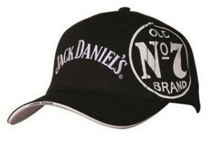 jack daniels tried and true baseball cap black (jd77-82)