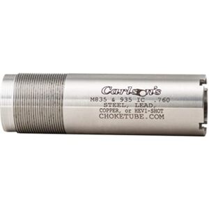 Carlsons Choke Tubes 12 Gauge for Mossberg M835-M935 [ Improved Cylinder | 0.760 Diameter ] Stainless Steel | Flush Mount Replacement Choke Tube | Made in USA