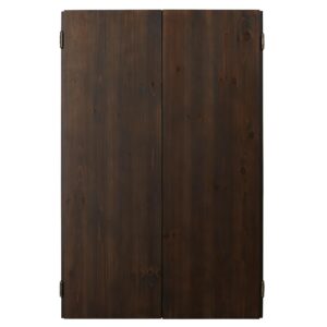 Viper by GLD Products Metropolitan Solid Wood Electronic Soft Tip Dartboard Cabinet: Cabinet Only (No Dartboard), Espresso Finish, One Size (40-0408)