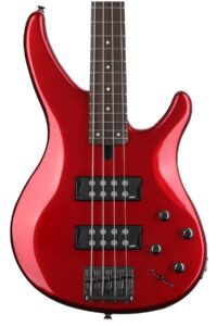 yamaha trbx304 car 4-string electric bass guitar,candy apple red