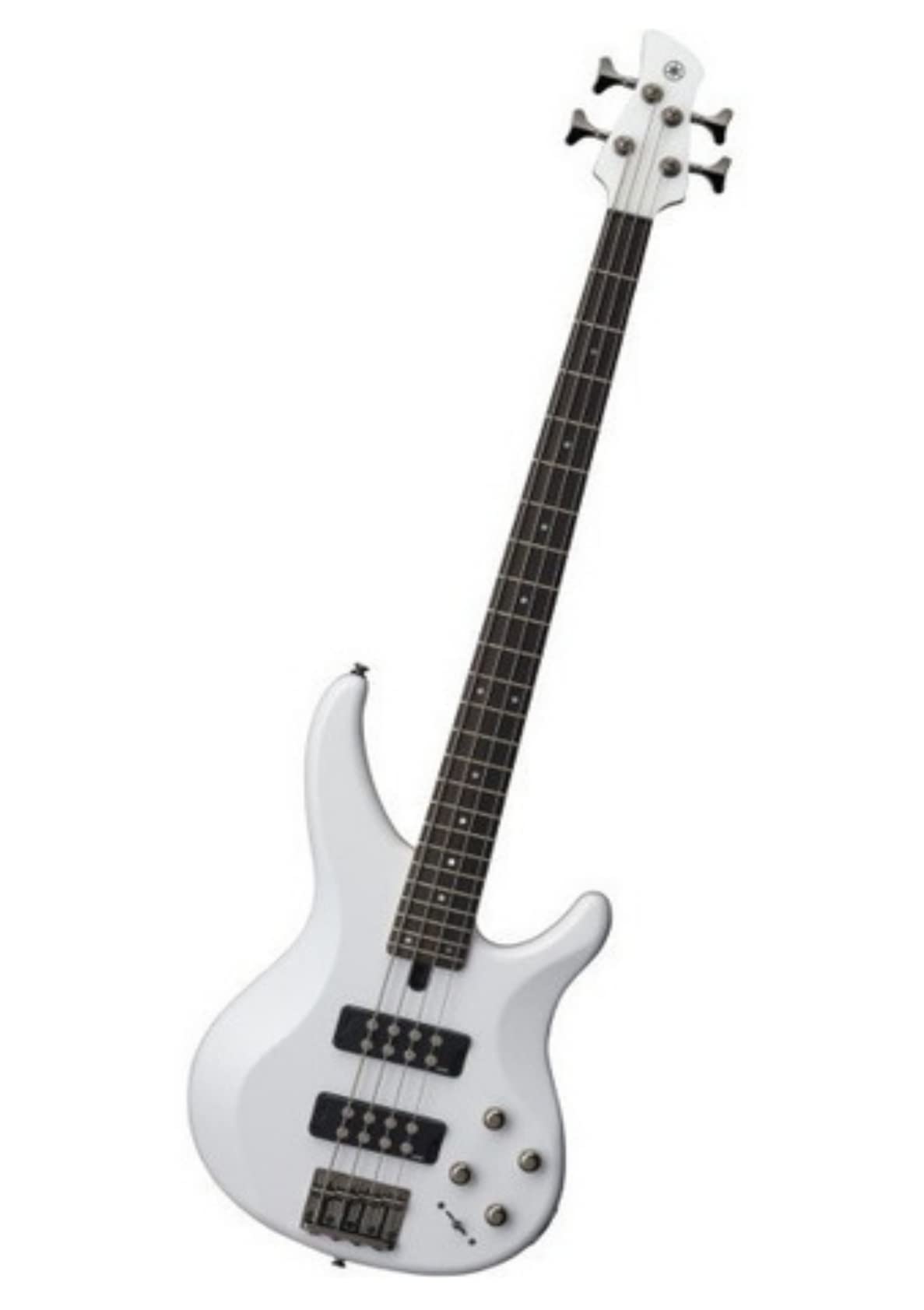 Yamaha 4 String Bass Guitar, Right Handed, White, (TRBX304 WH)