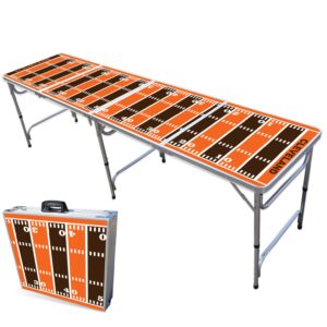 8-Foot Professional Beer Pong Table - Cleveland Football Field