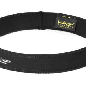 HALO Headband Sweatband Slim, 1-Inch, Black (HSBLACK-1)