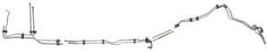 dorman 919-873 front stainless steel fuel line kit compatible with select chevrolet / gmc models (oe fix)