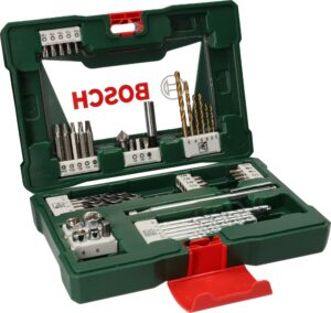 bosch 2607017314 drill-/screwdriver bit set "v-line" with tin-coating 48 pcs