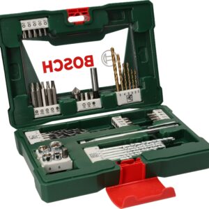 Bosch 2607017314 Drill-/Screwdriver Bit Set "V-Line" with Tin-Coating 48 Pcs