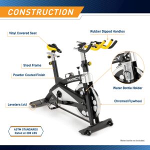 Marcy Club Revolution Indoor Cycle / Upright Exercise Bike JX-7038