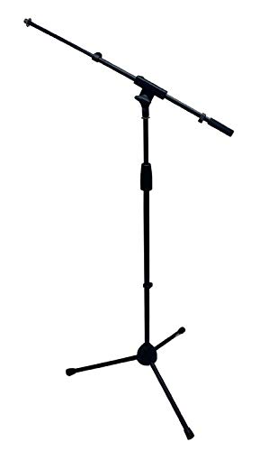 Shure SM58-S Microphone Bundle with on/off Switch, clip and pouch, MIC Boom Stand and XLR Cable