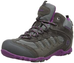 hi-tec penrith junior/boys hiking boots (13 us junior) (purple)