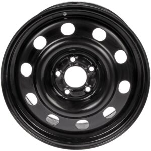 dorman 939-108 17 x 7.5 in. steel wheel compatible with select ford / mercury models, black