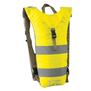 caribee 3l nuke hi-vis hydration backpack (hi vis yellow)