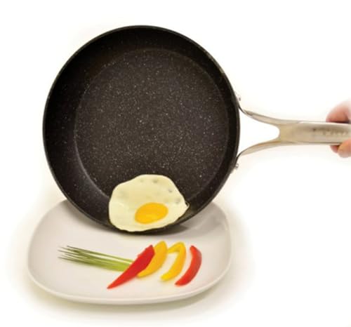 THE ROCK by Starfrit 8" Fry Pan, Black