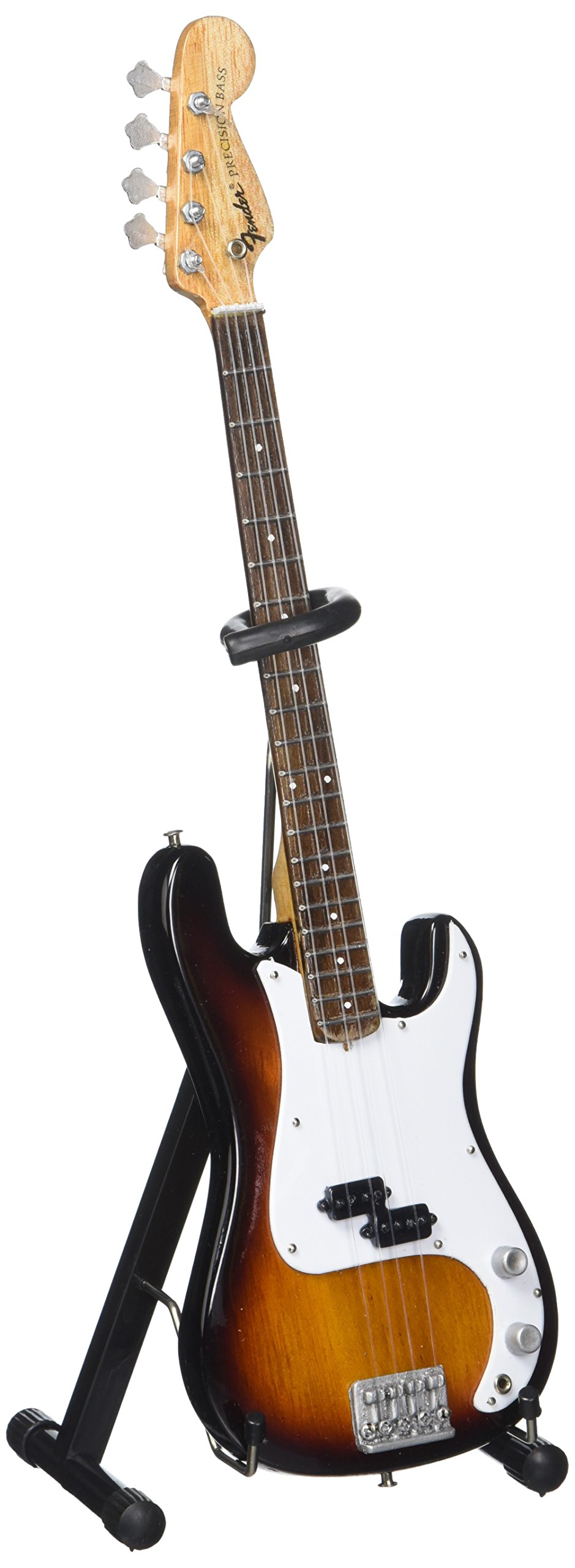 AXE HEAVEN FP-001 Licensed Fender Precision Bass Classic Sunburst, 9.5-10.5-Inch Length