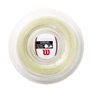 wilson sensation 16 tennis string - set, white