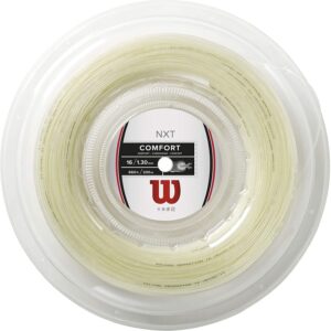 wilson nxt 16 tennis string - set, white