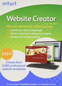 intuit website creator 2009