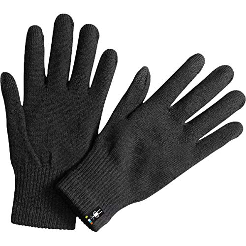 Smartwool Liner Gloves (Black) Large