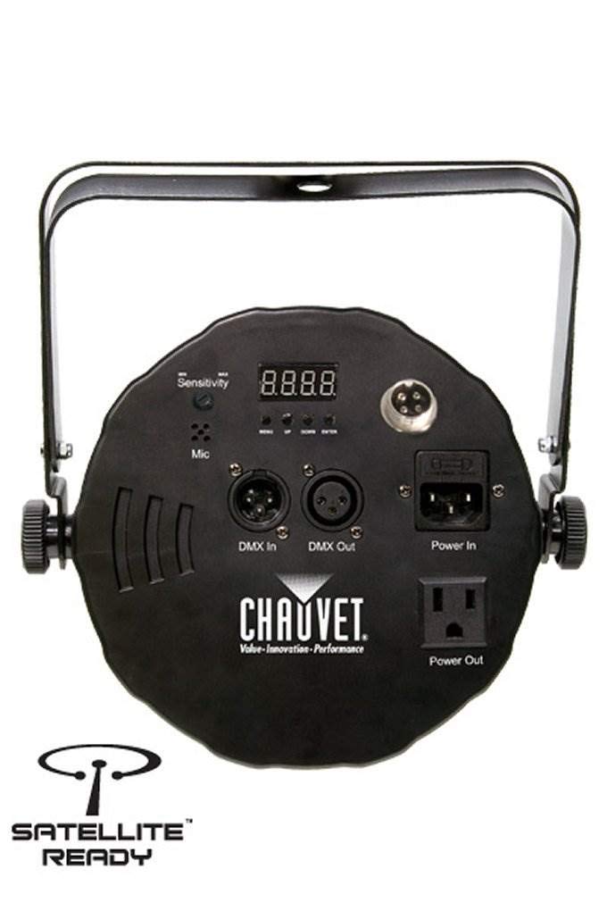 (2) Chauvet DJ SlimPar 56 LED DMX Slim Par Can Stage Pro RGB Lighting Effects