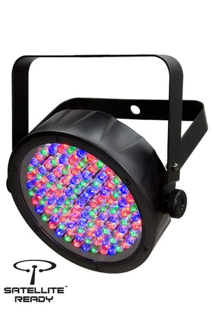 (2) Chauvet DJ SlimPar 56 LED DMX Slim Par Can Stage Pro RGB Lighting Effects