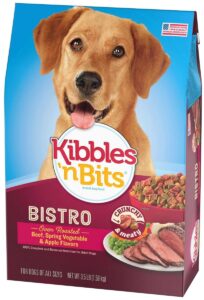 kibbles 'n bits bistro meals dry dog food - oven roasted beef - 3.5 lb