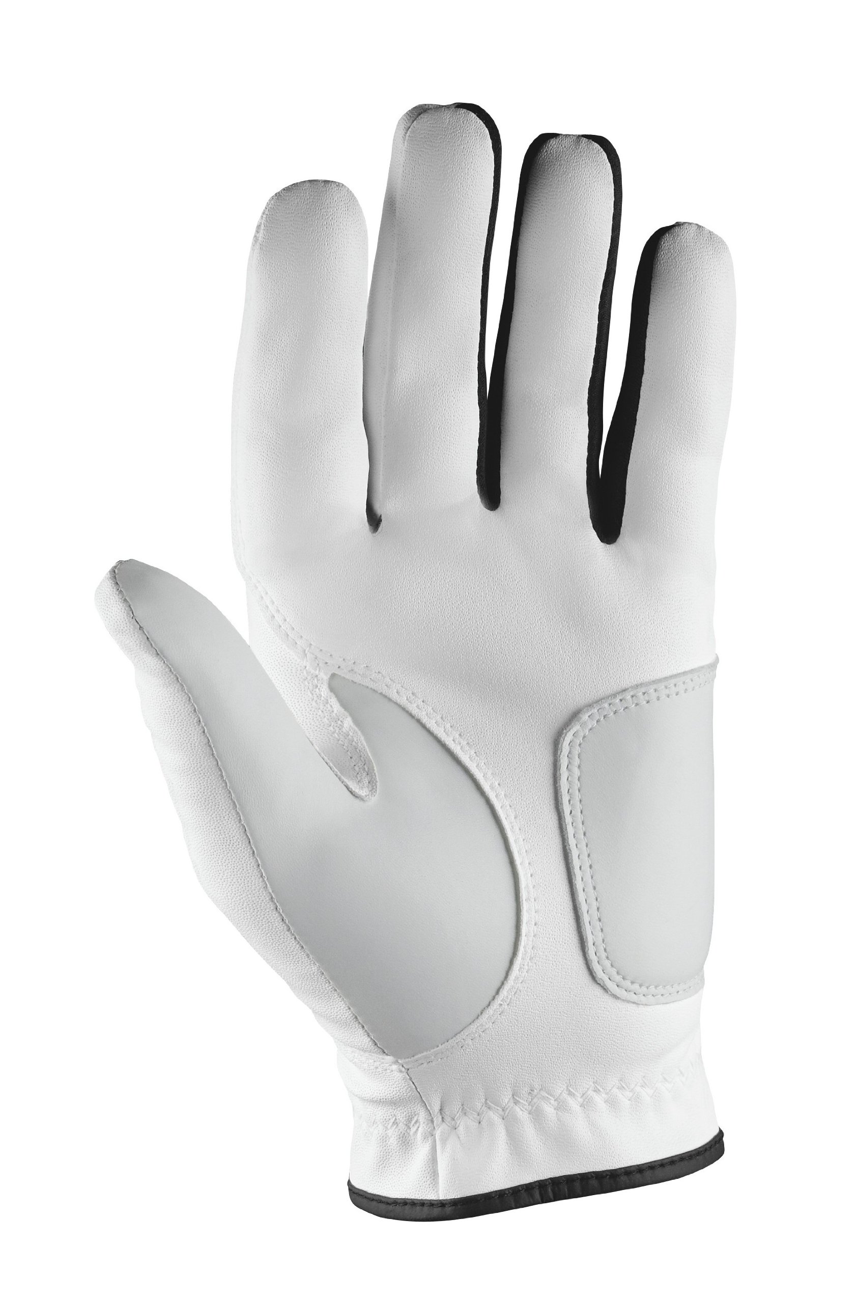 WILSON Sporting Goods Staff Grip Soft Glove, Men's Right Hand, Cadet Large, White (WGJA00580L)