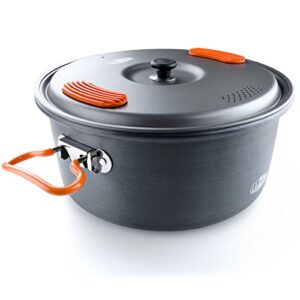 gsi outdoors, halulite cook pot, camping cook pot, superior backcountry cookware since 1985, 3.2 liter