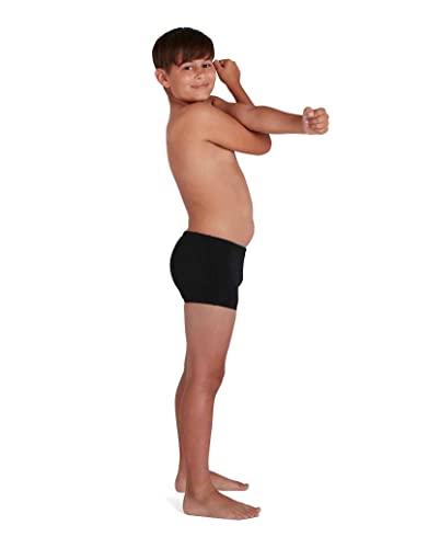 Speedo Boy's Standard Old Endurance+, Black, 22 (4-5 Years) 104 cm