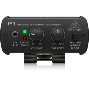 behringer powerplay p1 personal in-ear monitor amplifier