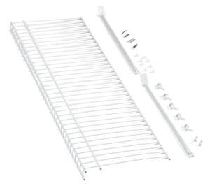 closetmaid 1031 storage shelf kits, 3' x 12", white (pack of 4)