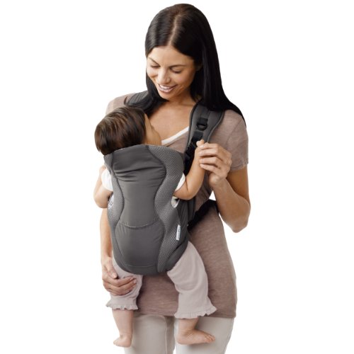 Evenflo Breathable Infant Soft Carrier (Grey Chevron)