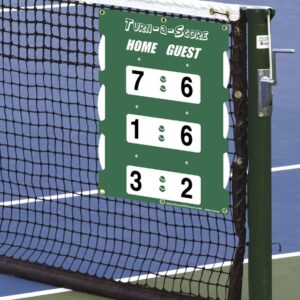 Oncourt Offcourt Turn-a-Score - Tennis Score Keeper/Attaches to Net/New UV Protection