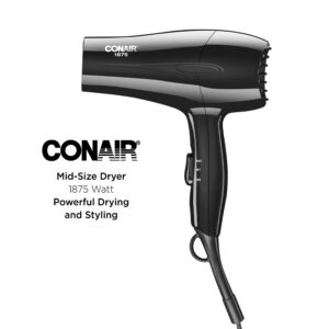 Conair Hair Dryer, 1875W Mid-Size Hair Dryer