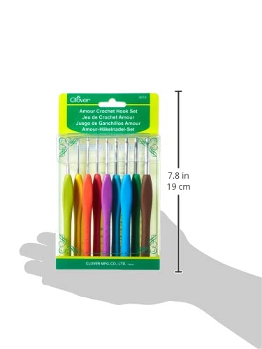 clover 3674 Amour Crochet Hook Set, 1