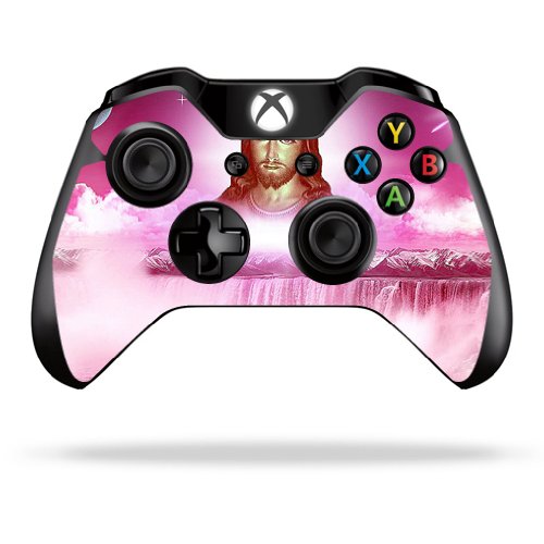 MightySkins Skin Compatible with Microsoft Xbox One or One S Controller - Jesus | Protective, Durable, and Unique Vinyl Decal wrap Cover | Easy to Apply, Remove, and Change Styles | Made in The USA