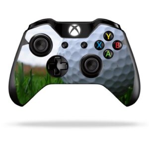 mightyskins skin compatible with microsoft xbox one or one s controller - golf | protective, durable, and unique vinyl decal wrap cover | easy to apply, remove, and change styles | made in the usa