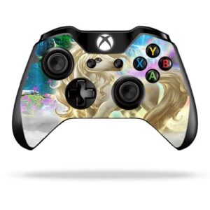 protective vinyl skin decal skin compatible with microsoft xbox one/one s controller wrap sticker skins unicorn