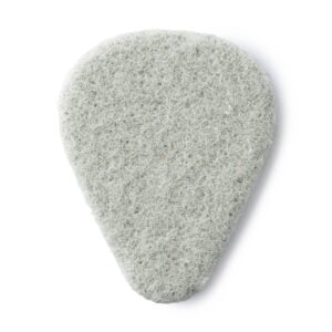 dunlop 8012p felt picks standard, natural, 3.2mm, 3/player's pack