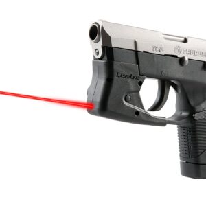 LaserLyte UTA-TA Laser Sight Trainer for Taurus TCP and Slim with Push Button Activation and Auto-Off Function for Use as Laser Sight or Training Tool Black -Length: 2.10 inches/5.33 cm -Width: .78 inches/ 1.98 cm -Height: 1.44 inches/3.66 cm