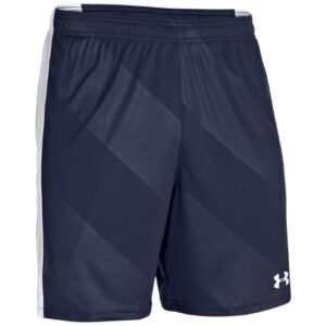 Under Armour Men's Fixture Soccer Shorts, Midnight Navy (410)/White, Small