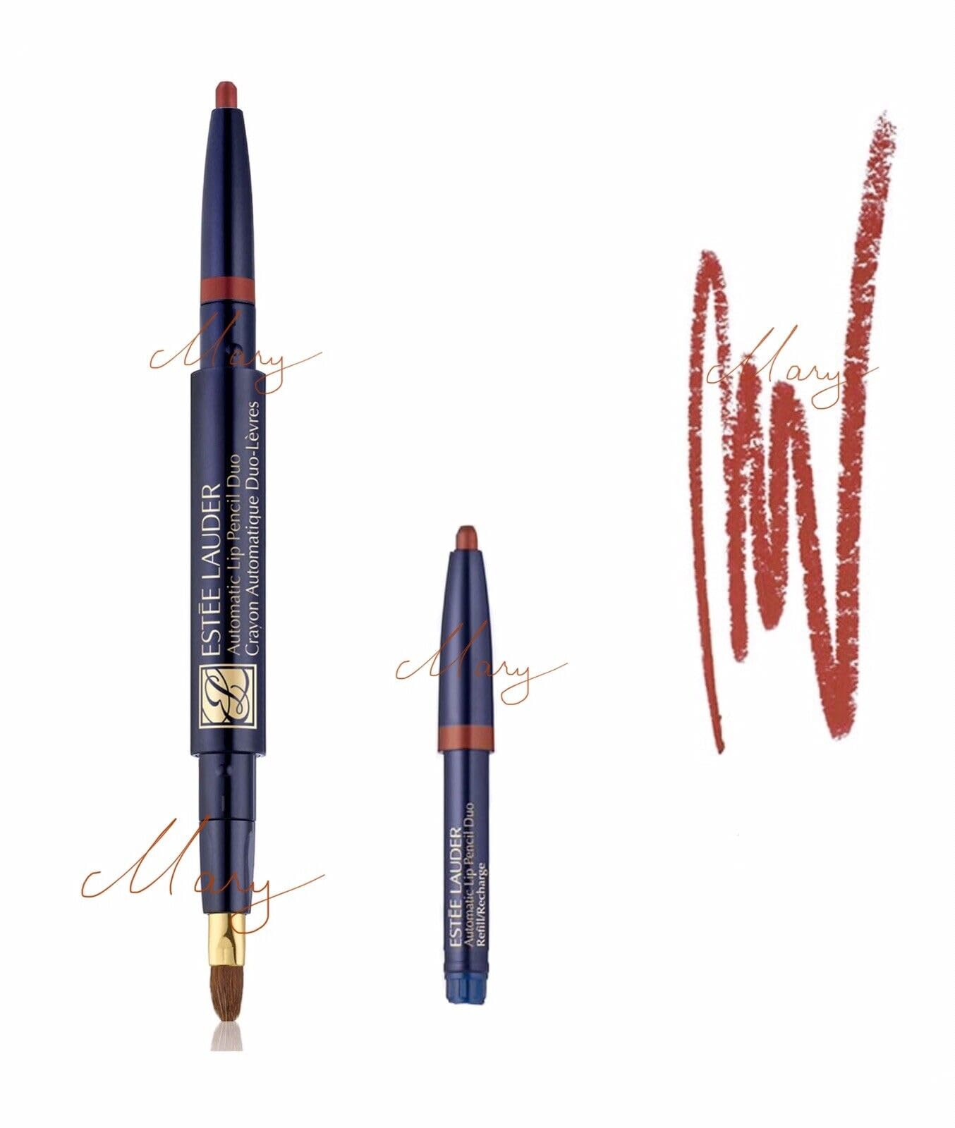 Estee Lauder Automatic Lip Pencil Duo - Terra