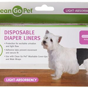 Clean Go Pet Light Disposable Diaper Liner, 22-Pack