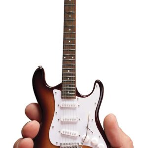 Officially Licensed Mini Sunburst Fender Strat Guitar Replica