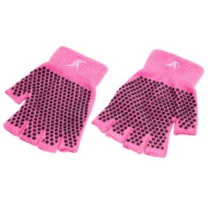 prosourcefit grippy yoga gloves improve your yoga or pilates practice by creating a non-slip grip to increase stability and reduce sliding while holding poses