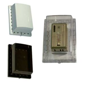 Uni-Gard, Inc. UG-3A, Large ALMOND Thermostat Guard with Key Made of LEXAN (Polycarbonate, more durable than acrylic/plastic) to PREVENT TAMPERING.