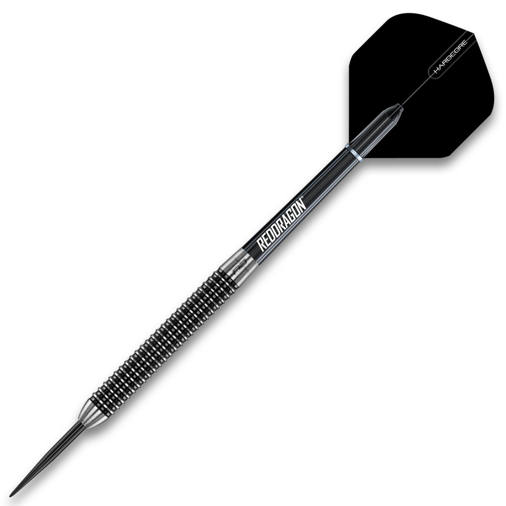 RED DRAGON PEGASUS TUNGSTEN STEEL DARTS SET - 24 Gram - Black Stems and Black Flights