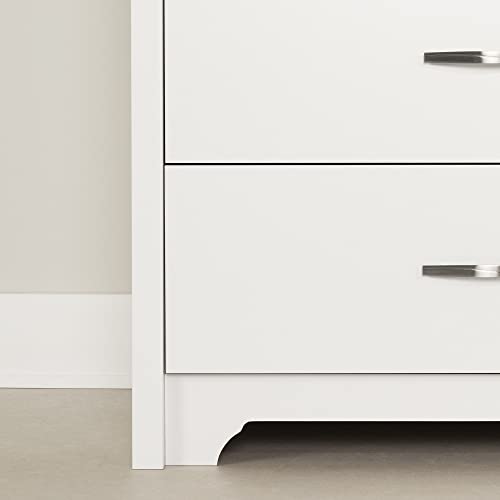 South Shore Fusion 5-Drawer Chest, Pure White