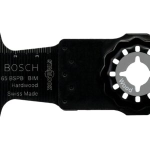 Bosch Professional 2608662032 Plunge Saw Blade Hardwood for Multitool Starlock (1 Piece, AII 65 BSPB), Black