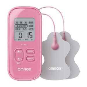 omron low-frequency therapy equipment pink hv-f021-pk from japan